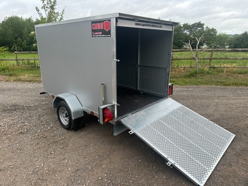 New Box Trailer 7x5 Cube Pro 75 Ramp UK Made & Delivery inc Vat Brand ...