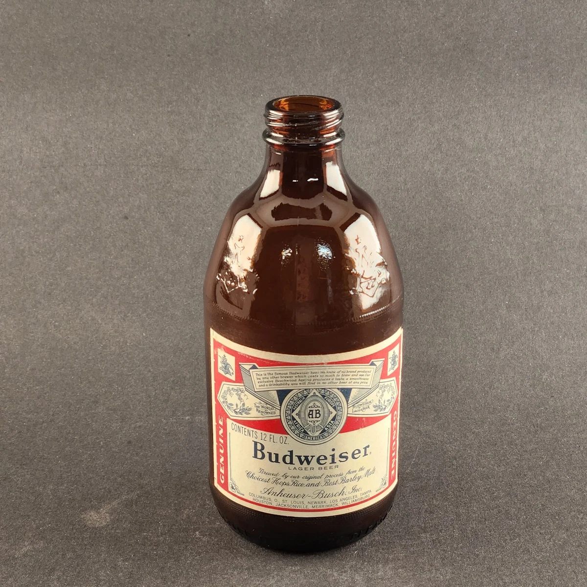 Budweiser Beer Bottle