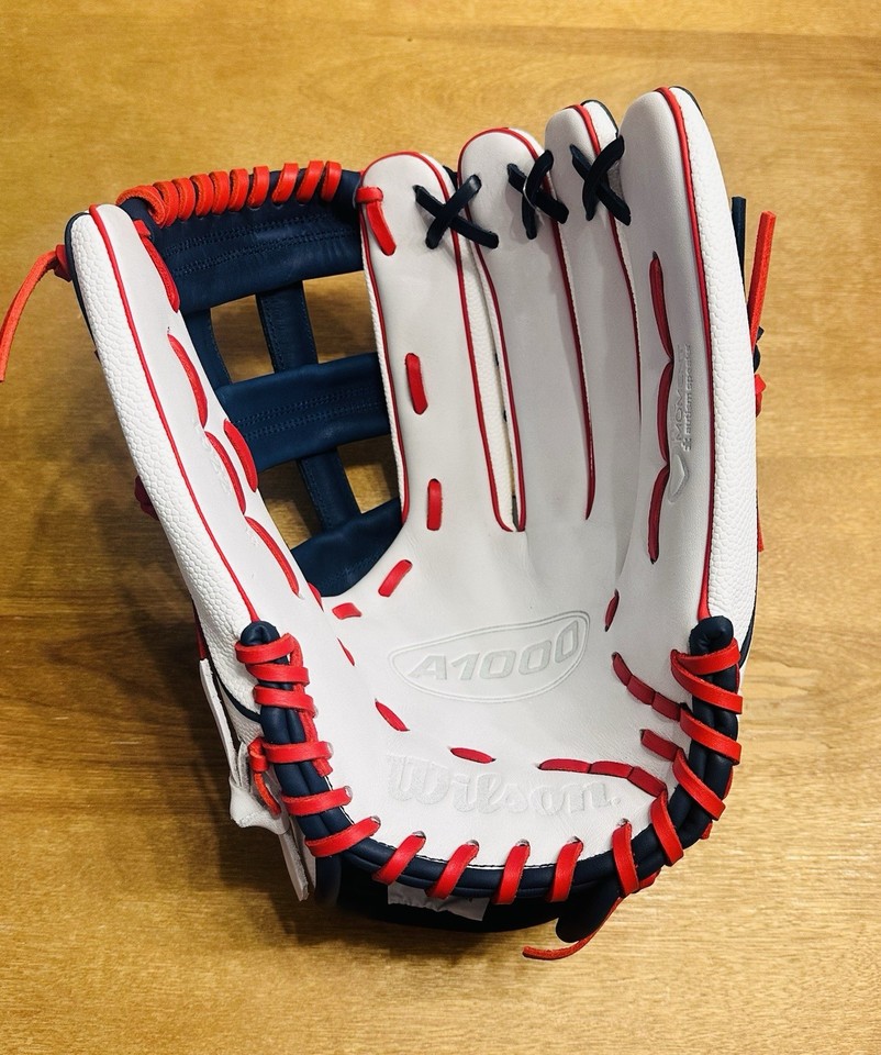 Custom Wilson 2025 A1000 1922 Slowpitch Softball Glove 13” RHT Merica ...