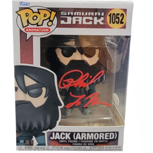 Phil LaMarr signed Samurai Jack (Armored) Funko POP! #1052 JSA ...
