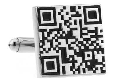 QR Code Cufflinks | eBay