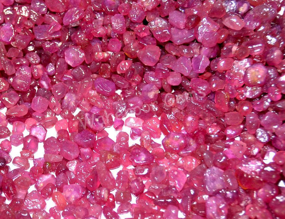 25 To 10000 Ct Natural Burma Pink Ruby Transparent Top Quality Earth ...