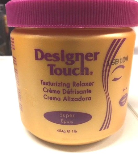 Designer Touch Sensitive Scalp No Lye Relaxer kit-Jar, Black / 2 App./4 ...