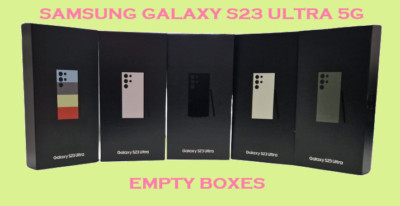 ORIGINAL EMPTY BOX SAMSUNG GALAXY S23 ULTRA 5G - RETAIL EMPTY BOX | eBay UK