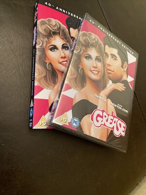 New & Sealed Grease 40th Anniversary Edition Dvd John Travolta ...