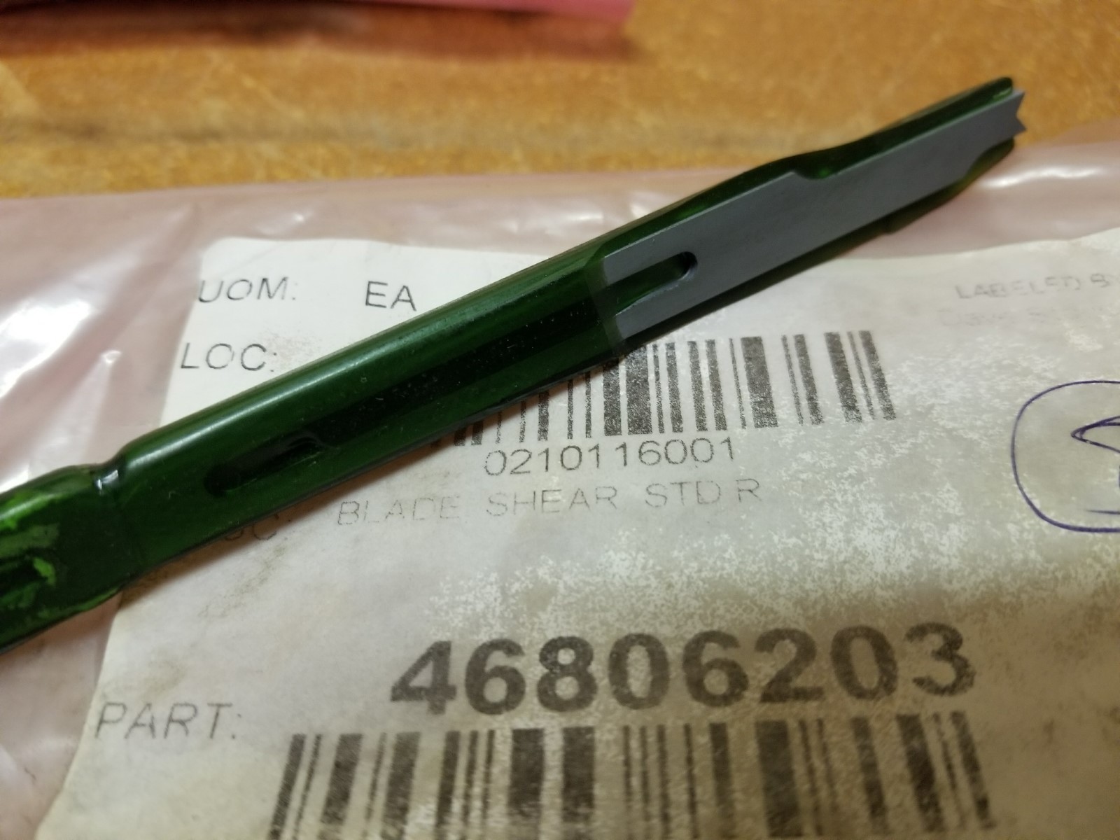 Universal Instruments 46806203 Blade, Shear STD R OB RP 46806213 ...