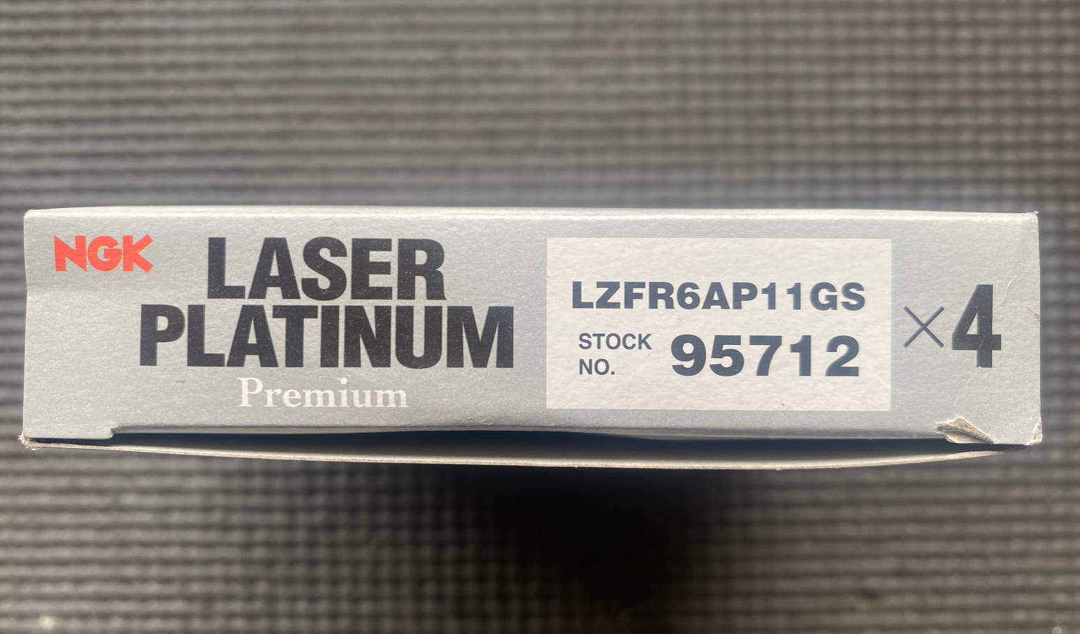 NGK Laser Platinum Spark Plugs (4) - 95712 / LZFR6AP11GS - Fits BMW ...