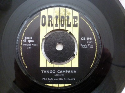 7" PHIL TATE & HIS ORCH Tango Campana CB1941 Oriole UK | eBay Australia