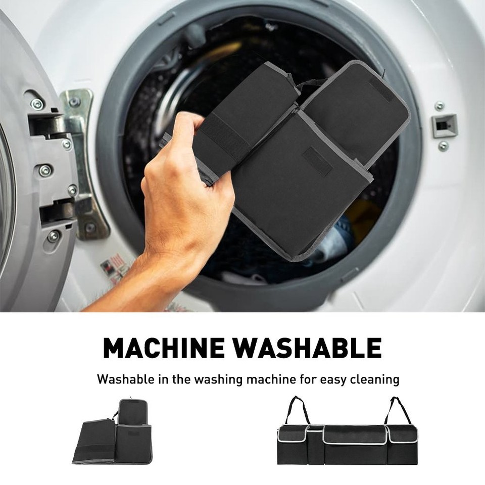 Car Trunk Organizer Car Interior Accessory Back Seat Storage Box Bag ...