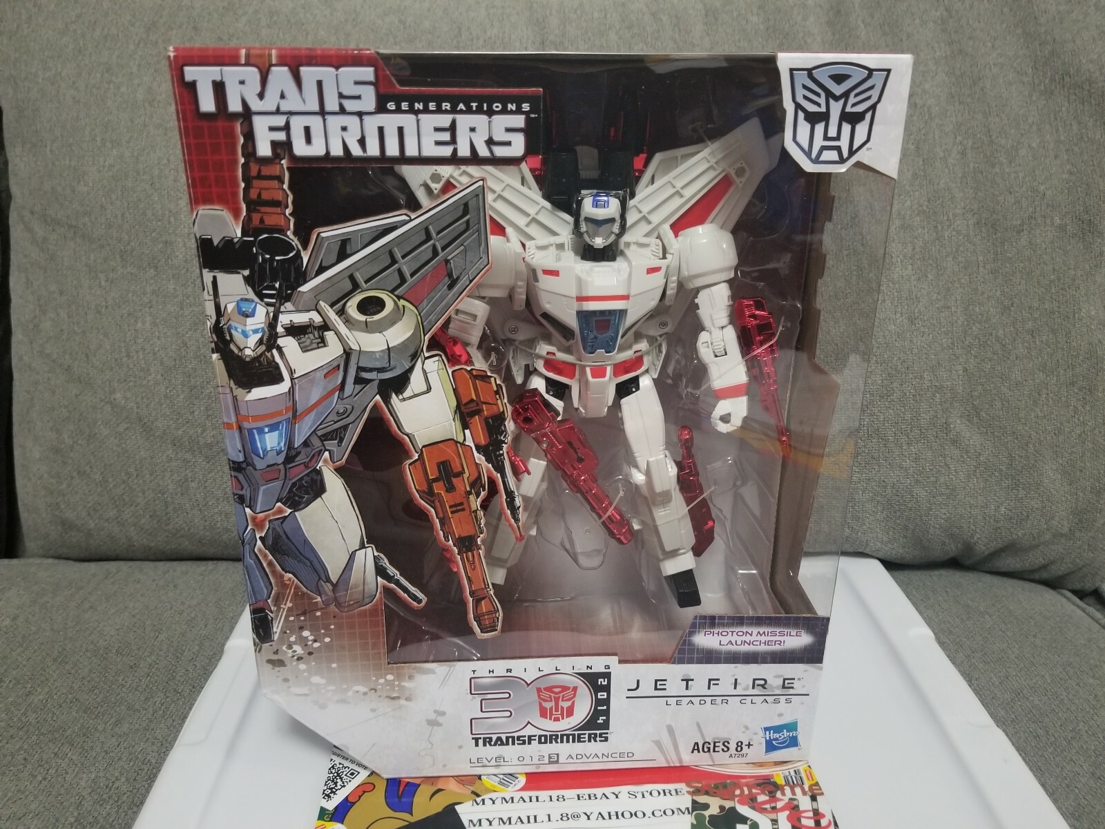 TRANSFORMERS Generations Leader Class JETFIRE 30th 2014 New MIB ...