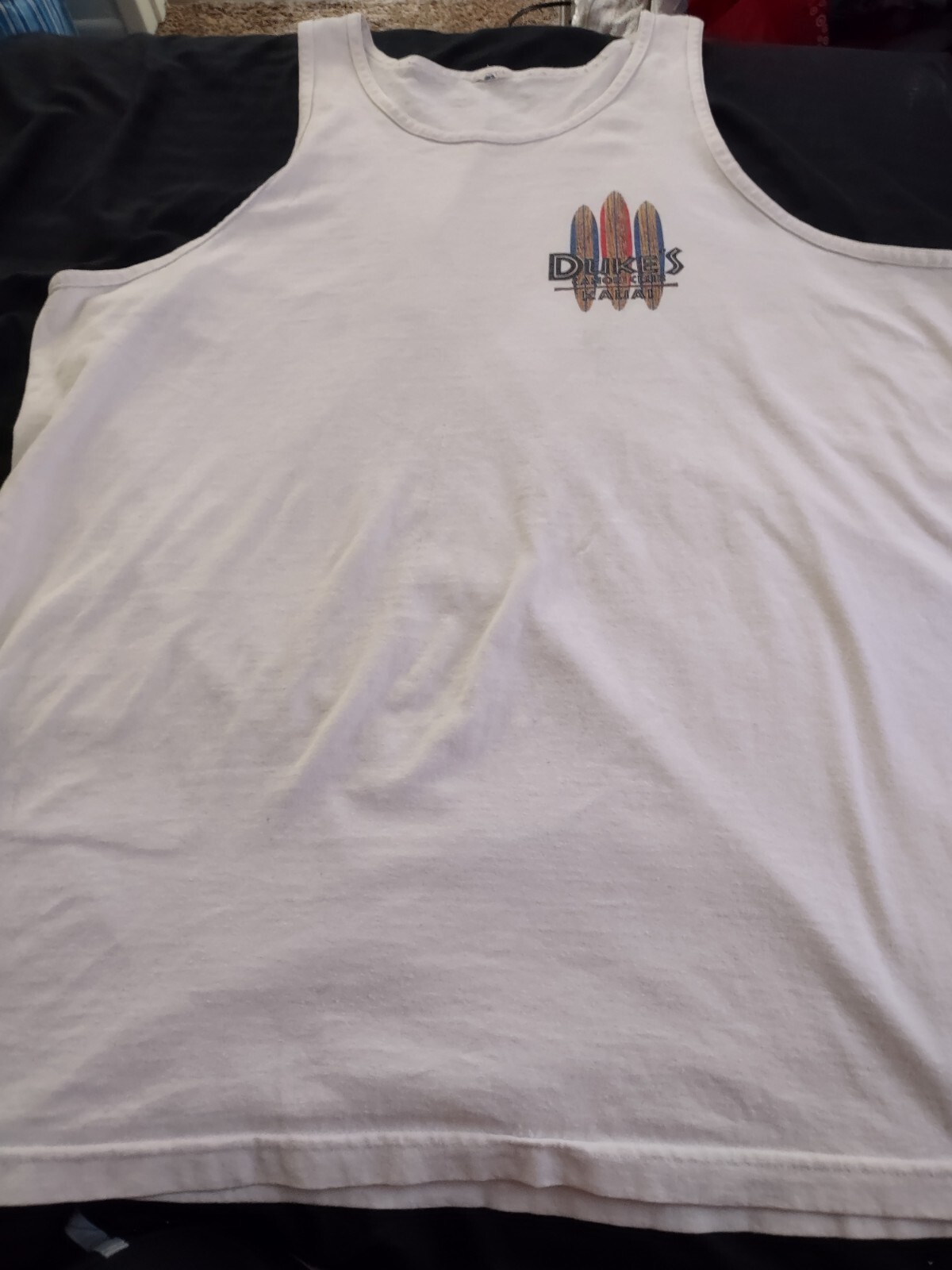 Vintage 90's Duke’s Canoe Club Kalia Hawaii Tank Top … - Gem