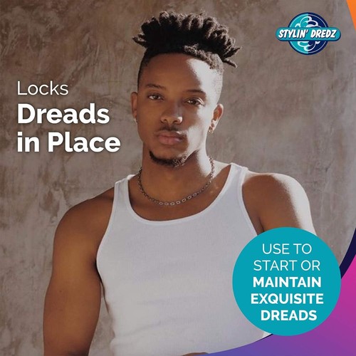 Stylin' Dredz Mouldin' Gel Wax - Loc n Twist Gel - Dreadlock Gel Wax ...