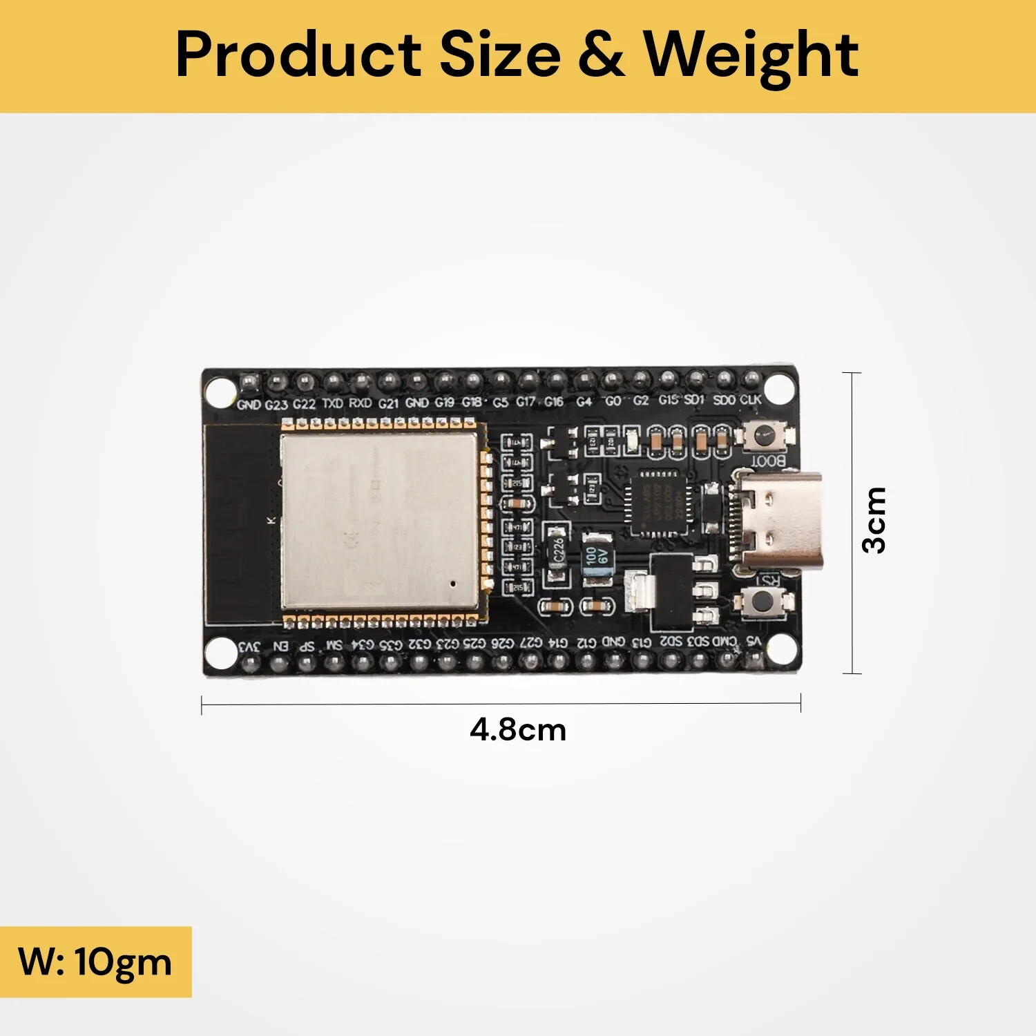 New ESP-32 ESP32S Development Board 2.4GHz WiFi+Bluetooth Antenna ...