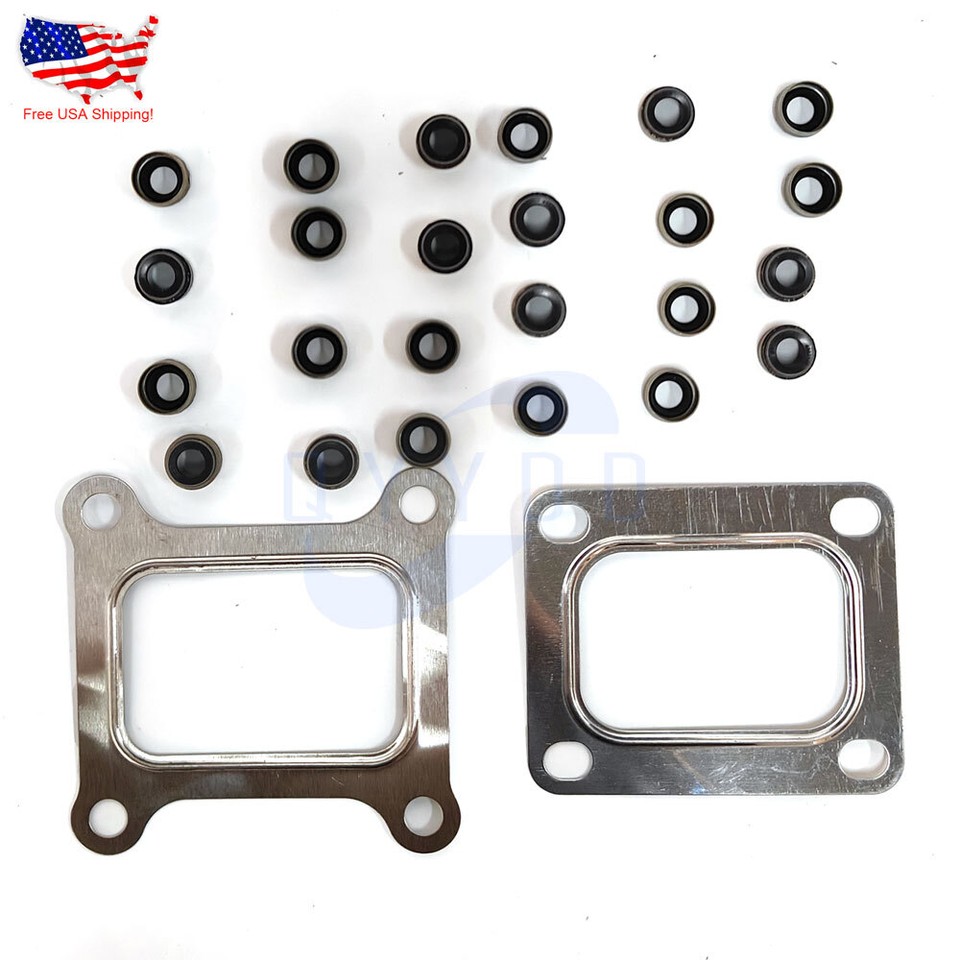 Upper HEAD GASKET SET Fully Valve Cover Seal for Cummins M11 QSM ISM ...