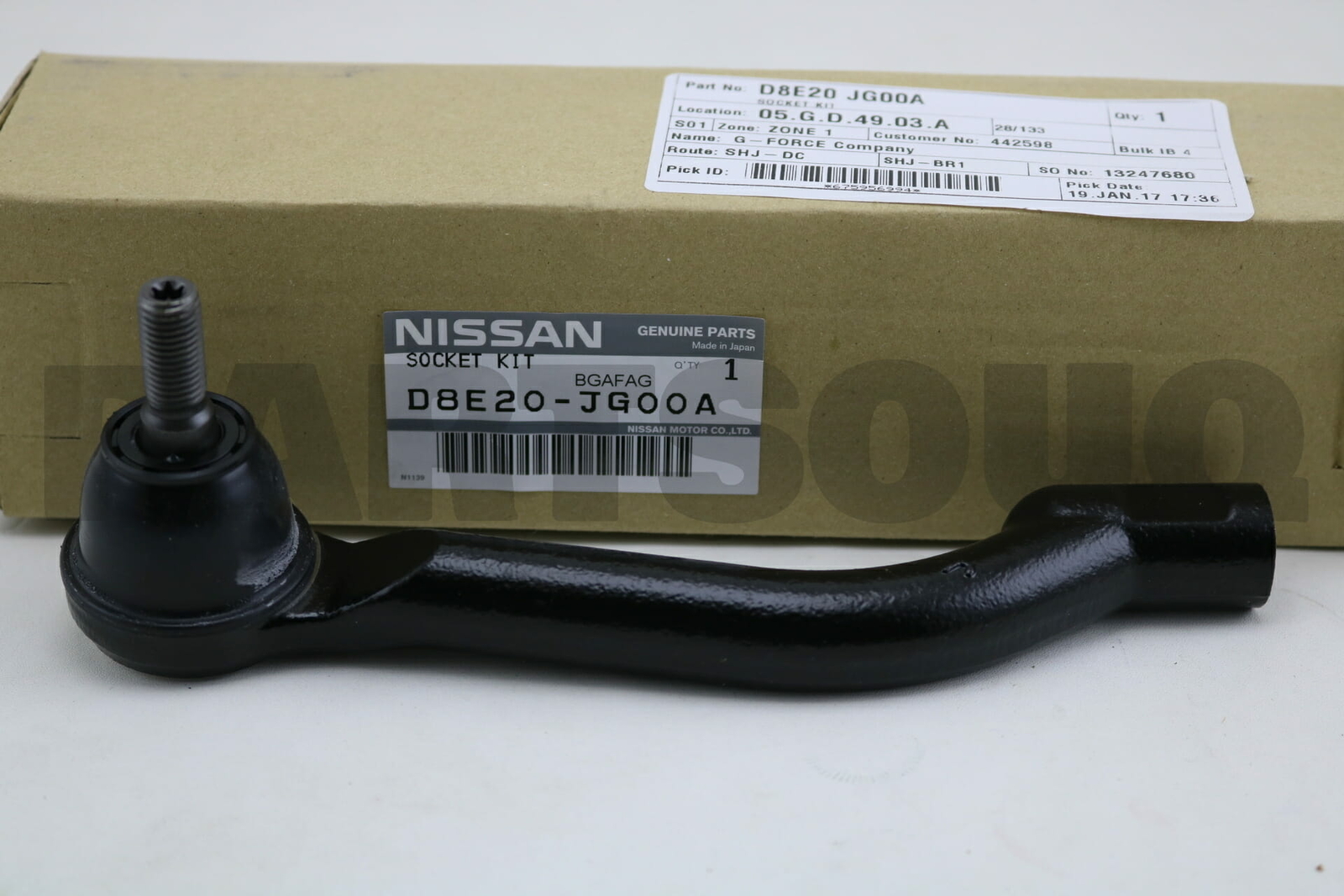 D8E20JG00A Genuine Nissan SOCKET KIT-TIE ROD,OUTER D8E20-JG00A | eBay
