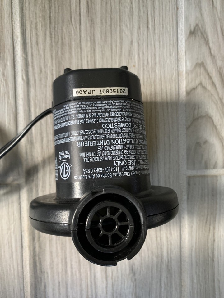 Intex Quick-Fill OBO Electric Air Pump Model AP619-III | eBay