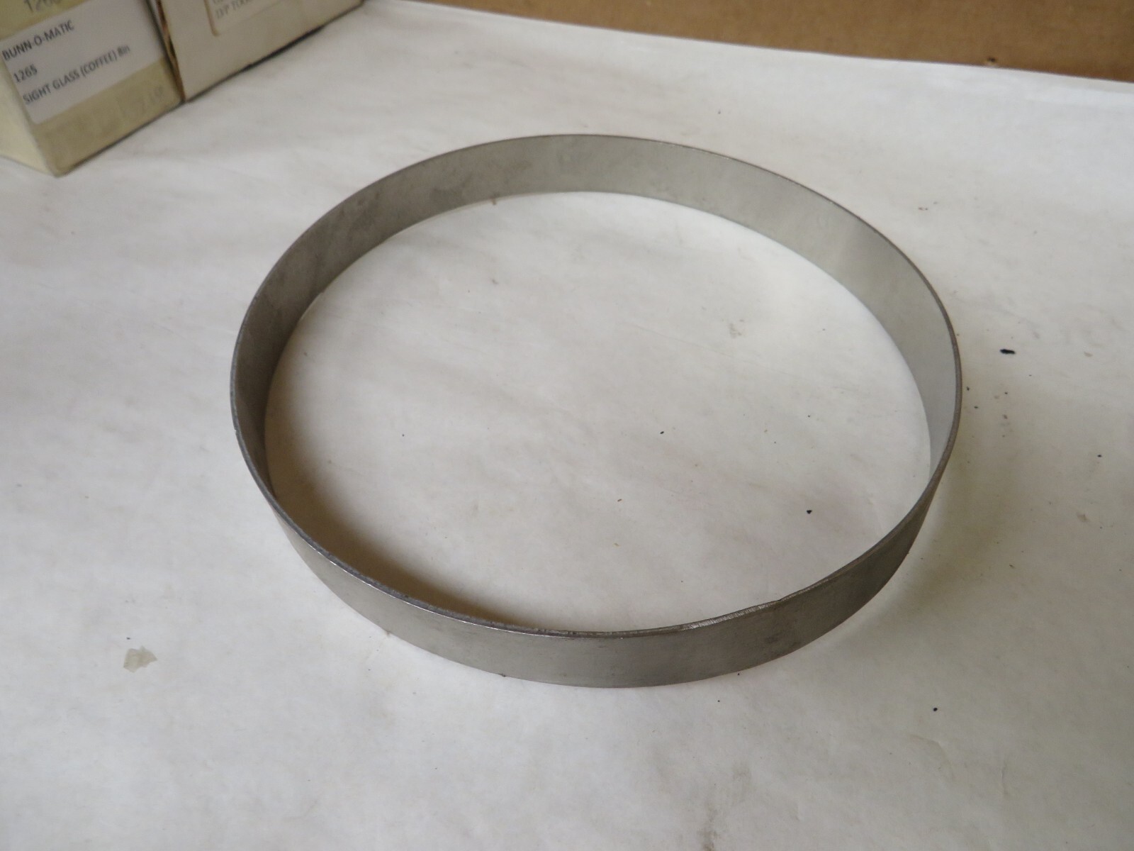 1 lg Burger Hamburger patty Ring Stainless steel | eBay