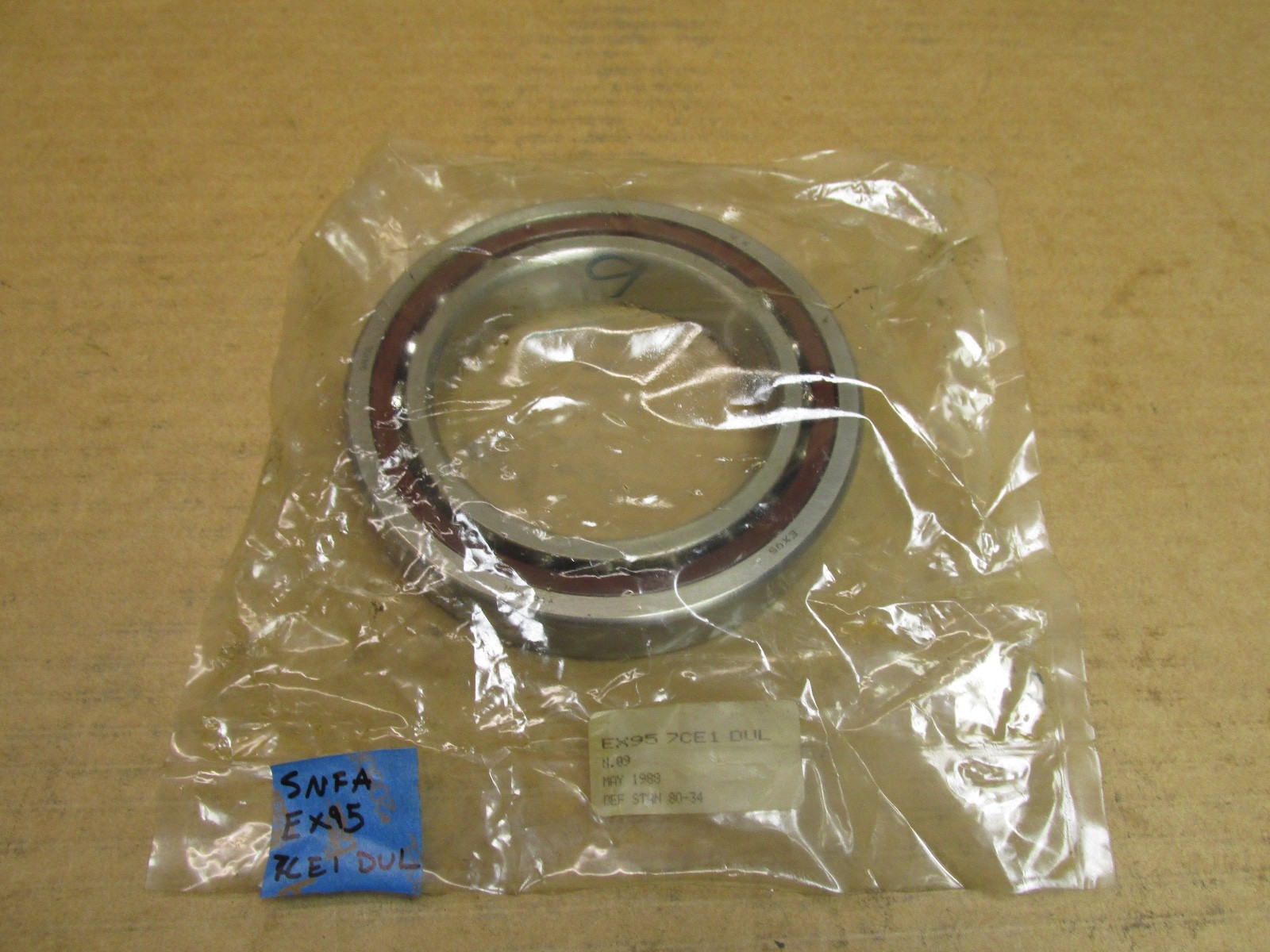 SNFA EX95-7EC1-DUL Angular Contact Bearing 7019 EX957EC1DUL Y7CE1DUL ...