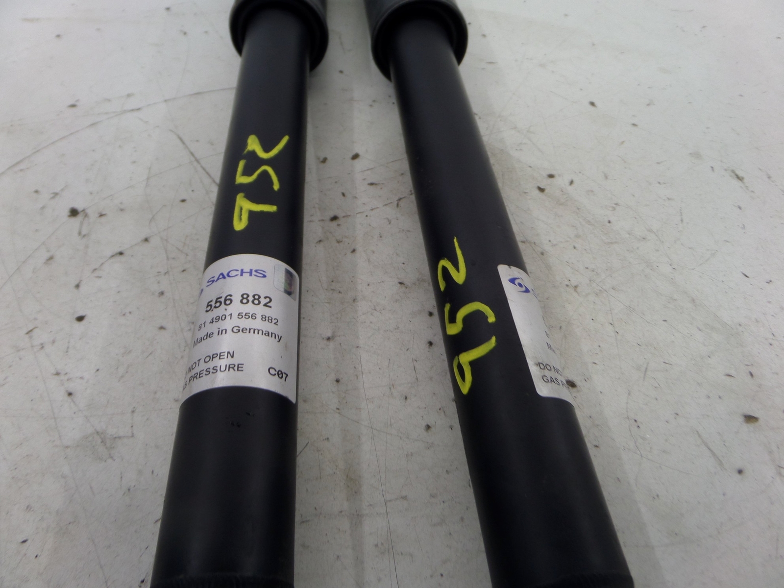 BMW 330Ci Rear SACHS Convertible Strut Suspension E46 99-06 OEM 81 4901 ...