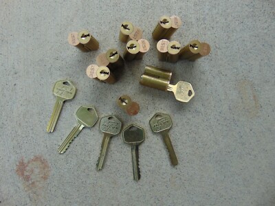 9 - BEST TB CORES 7 PIN WITH 1 CORE KEY AND 10 KEYS LOCKSMITH | eBay