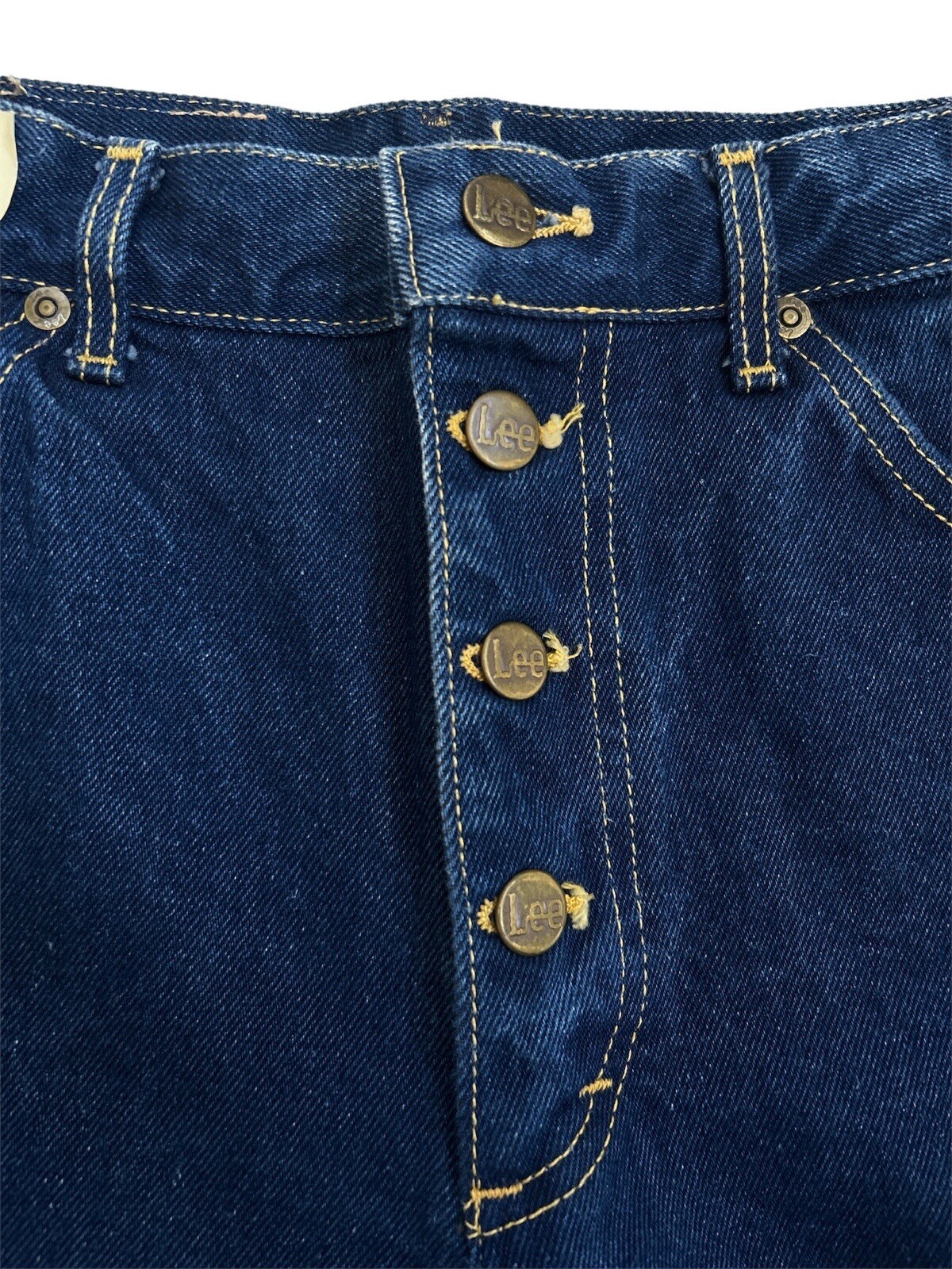 vintage lee casuals button fly jeans size 29x34 deadstock NWT 80s made ...