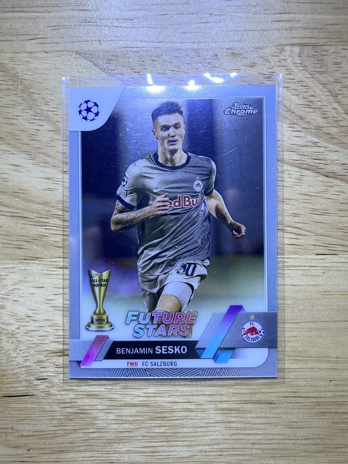 2022-23 Topps Chrome UEFA Club Competitions - Benjamin Sesko - Future ...