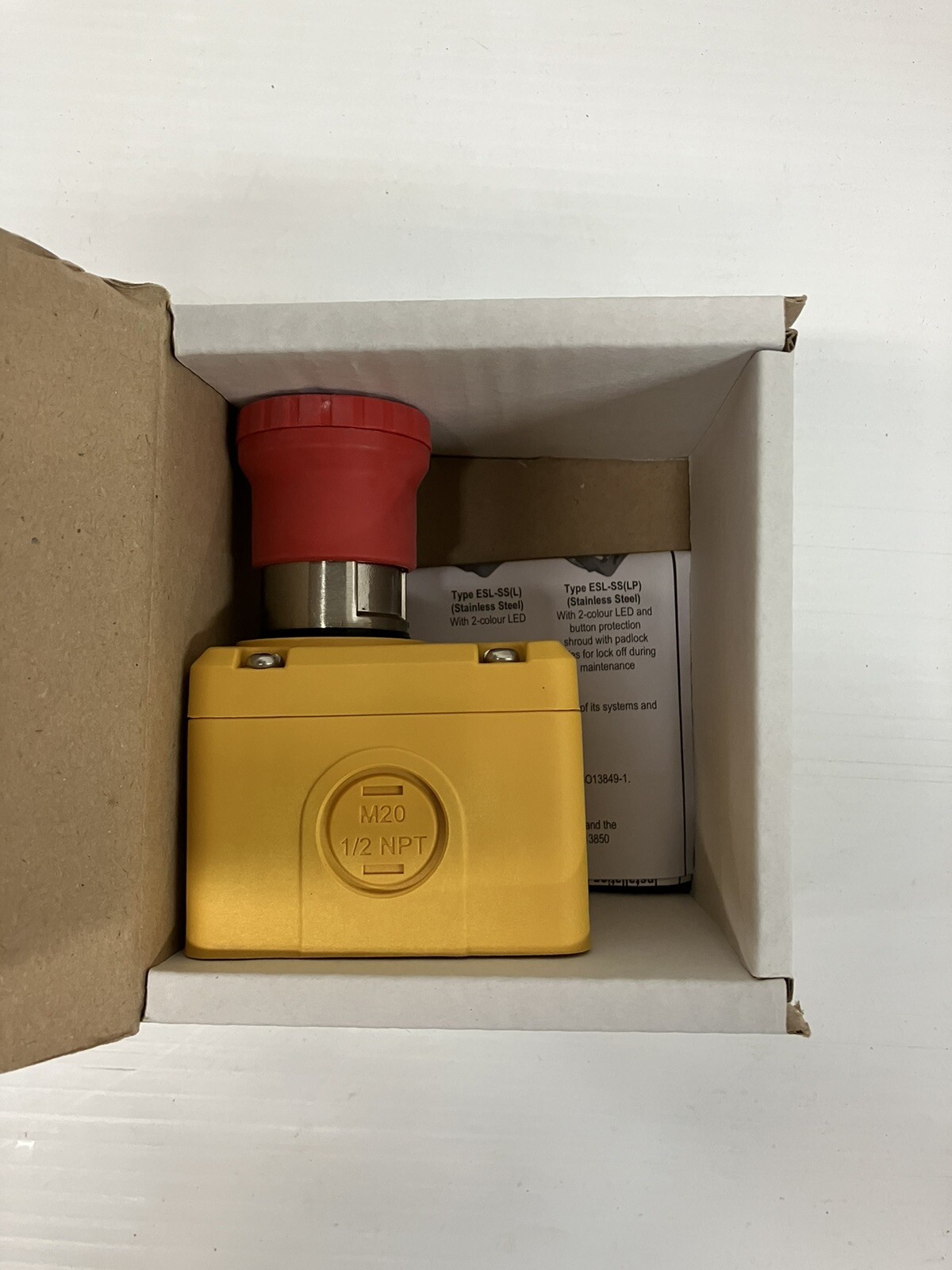 IDEM ES-P-230001 Emergency Stop Device Pushbutton Switch Plastic | eBay