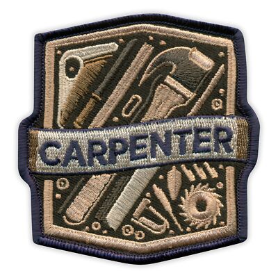 Carpenter Patch/Badge Embroidered | eBay