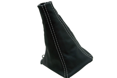 Fits 86-92 Toyota Supra MK3 Synthetic Leather Manual Shift Boot White ...