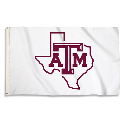 BSI PRODUCTS INC. NCAA Texas A&M Aggies Flag with Grommets Team Color 3 ...