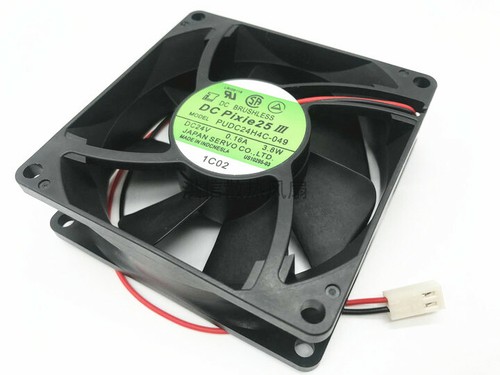 1PC SERVO 8025 PUDC24H4C-049 DC24V 0.16A 3.8W 2-wire inverter cooling ...