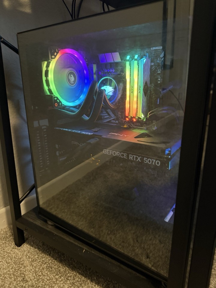 IBUYPOWER Gaming PC - Customized. RTX 5070. 32 GB RAM. 1 TB HDD. 500 GB ...