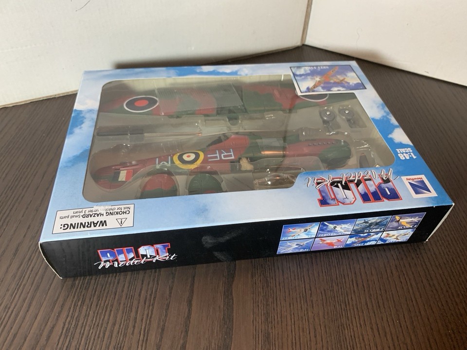 New Ray - 1:48 Scale Pilot Model Kit Spit Fire (BBNR20217SF ...