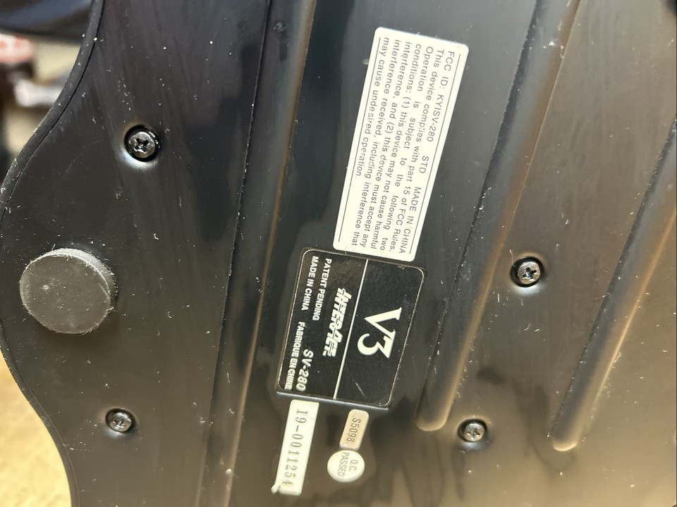 InterAct V3 InterAct SV-280 Racing Driving Simulator PC Steering Wheel ...