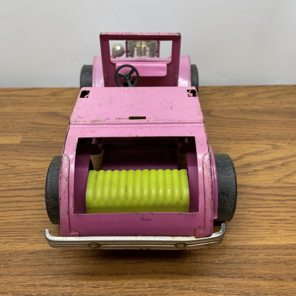Vintage Buddy L Sand Drag’n Hot Rod Ol’ Buddy’s Pink Pressed Steel ...