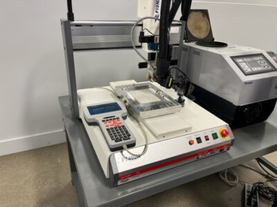 Fisnar F7400 robot unit and Valco-Melton D-4E glue pot setup | eBay