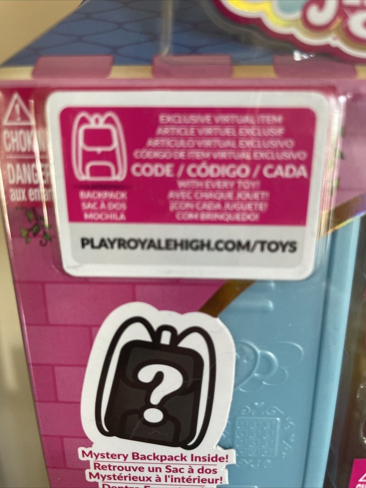 Royale High Surprise Locker Fire Doll Mystery Backpack Unopened With ...