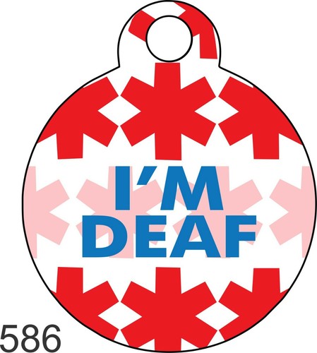 Cute Custom Personalized ID tag for Human Pet unique Tags Medical Alert ...