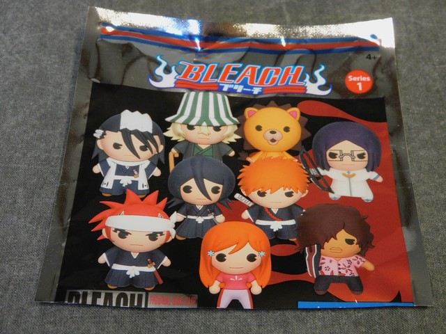 Bleach * Byakuya Kuchiki Clip * Blind Bag Open Series 1 Key Chain ...