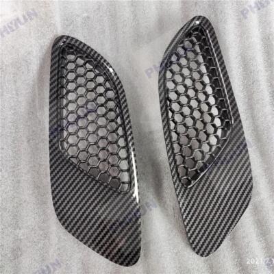 For BMW E90 E91 E92 E93 pair of M3 Type Bonnet Vent Hood Carbon Fiber ...