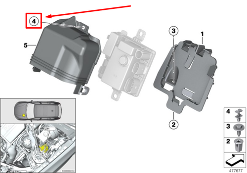 NEW BMW X3 F25 PLASTIC EXPANDING RIVET 8195811 51718195811 ORIGINAL | eBay