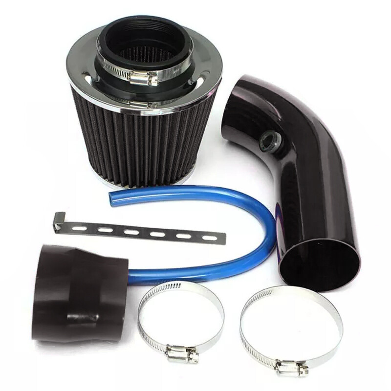 Universal Cold Air Intake Filter Induction Kit Pipe Power Flow Hose ...
