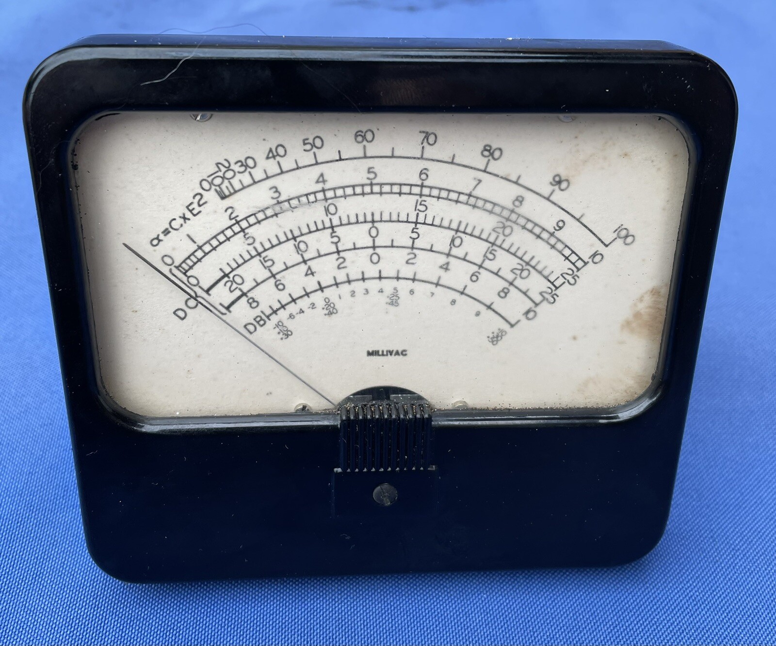 Vintage Millivac DC Galvanometer Part # 62002-1 Military Grade | eBay