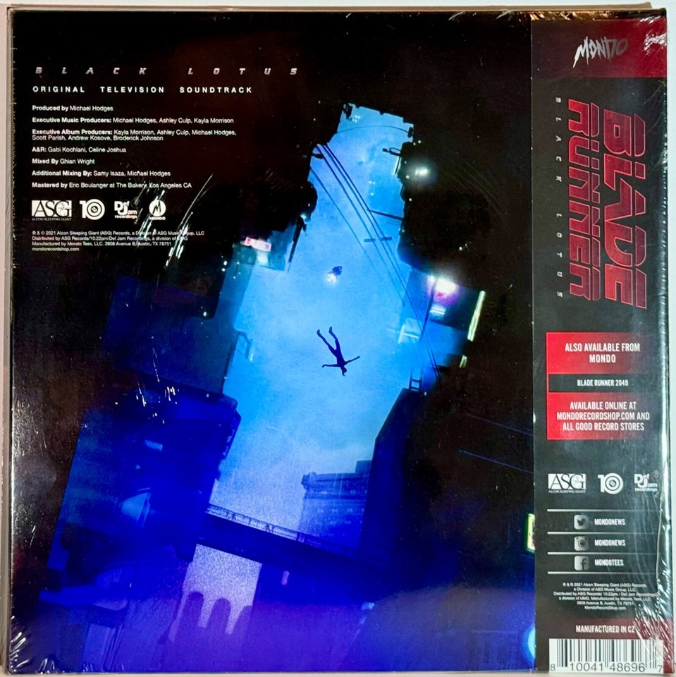 Blade Runner Black Lotus [Neon Magenta Color] New Sealed LP Vinyl ...