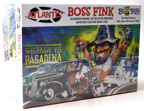 Atlantis Boss Fink Ed Big Daddy Roth 1:25 Scale Plastic Model Car Kit ...