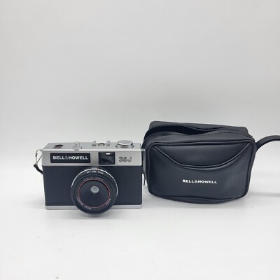 Vintage Bell and Howell Camera 35J - 35mm Camera With Case | eBay
