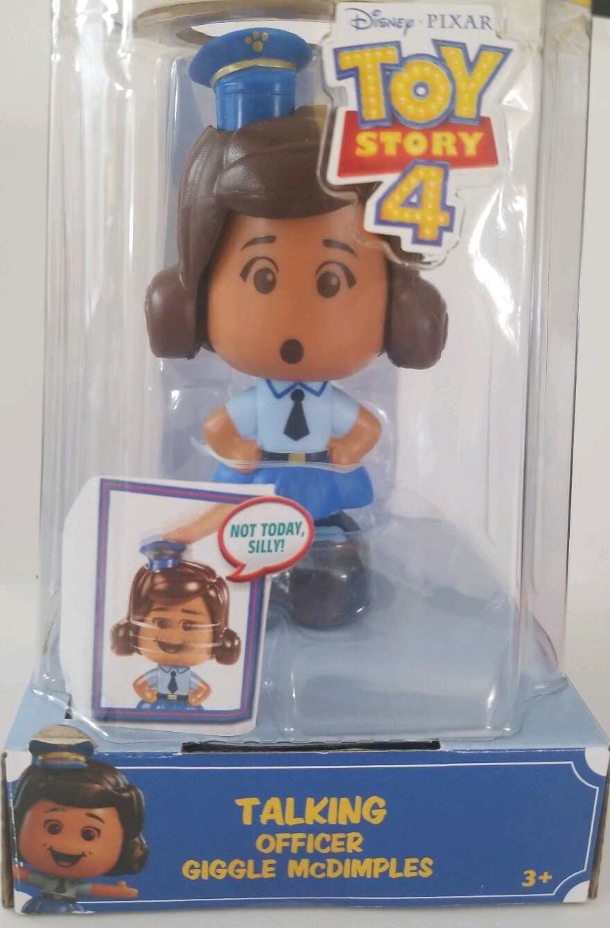 DISNEY PIXAR TOY STORY 4- TALKING OFFICER- GIGGLE McDIMPLES 20+ SOUNDS ...