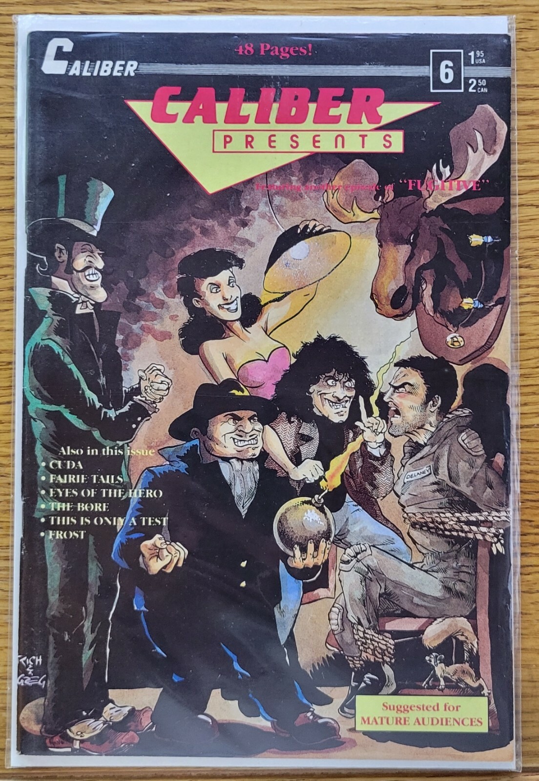 CALIBER PRESENTS #6 1989 Comic Book | eBay