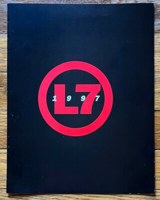 L7 - The Beauty Process: Triple Platinum RARE promo press/marketing brochure '97 | eBay