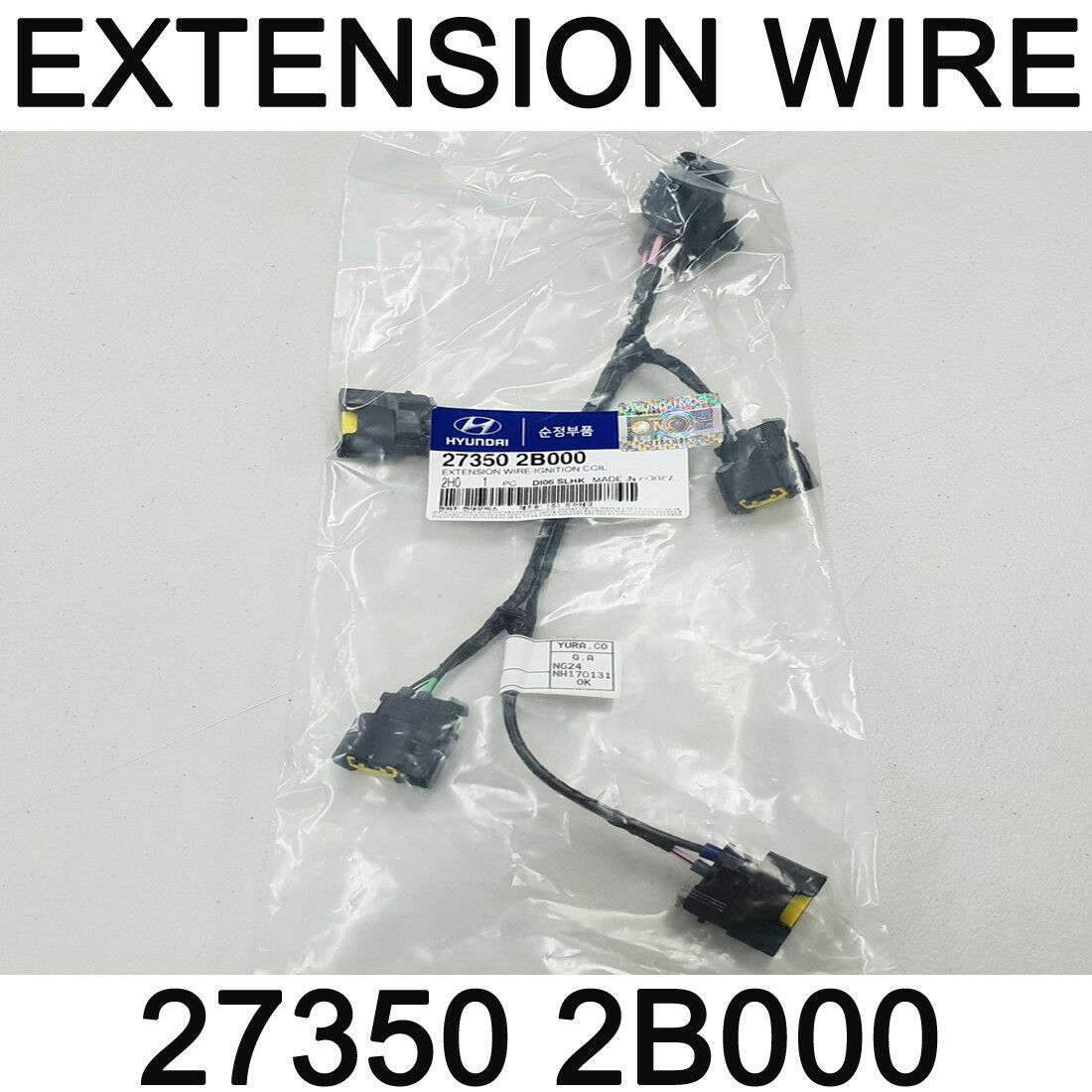 New OEM 27350 2B000 Ignition Coil Extension Wire Harness for Hyundai ...